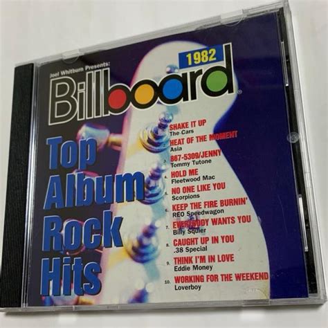 Billboard Top Album Rock Hits 1982 メルカリ