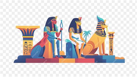 Psd Sphinx Characters Guarding A Secret Design Is Regal And Maje 2d