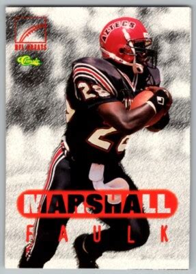 1996 Classic Nfl Rookies Marshall Faulk San Diego State Aztecs 79 Ebay
