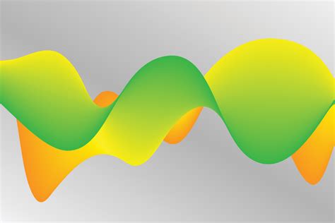 Colorful Gradient Wave Abstract Background Modern Poster With Gradient