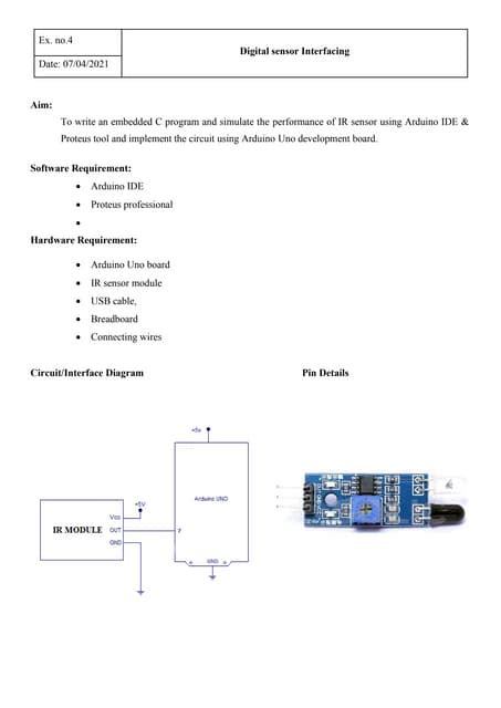 Experiment On Digital Sensor Interfacing Pdf