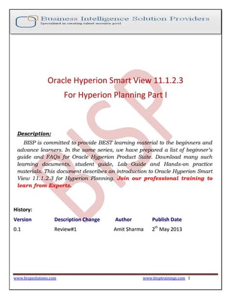 Smart View For Planning Pdf