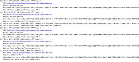 Stuck On Login Realm Using Existing User Object Atlas Device Sync Mongodb Developer