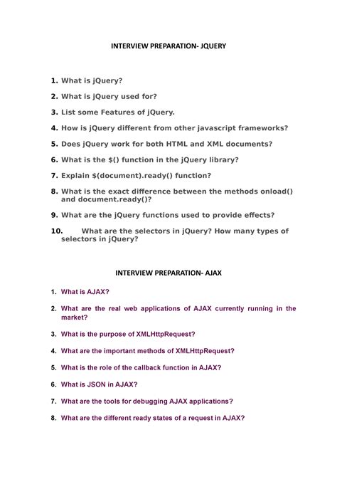AJAX Jquery Data Structure KTU Studocu