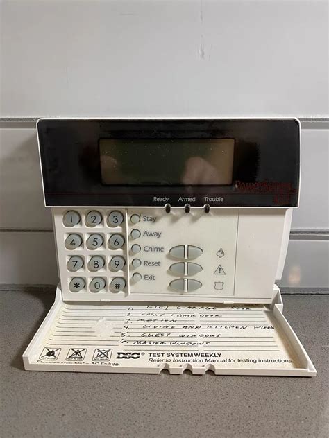 Dsc 433 Alarm Keypad Manual