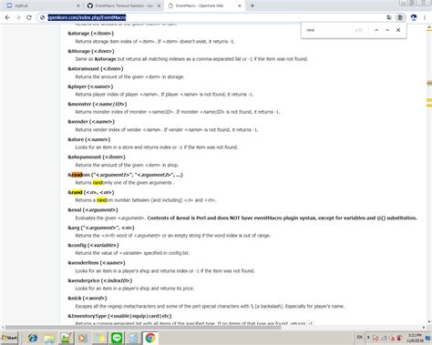 Eventmacro Timeout Random · Issue 2485 · Openkoreopenkore · Github
