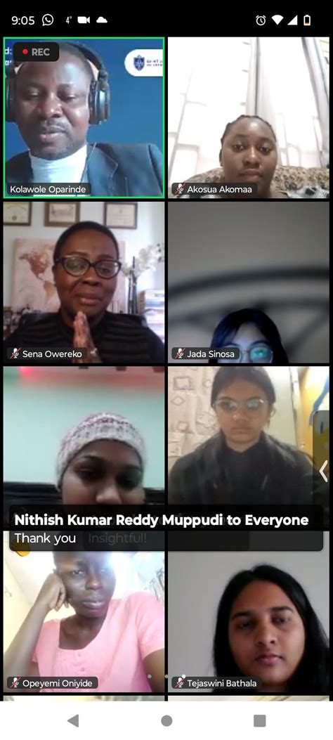 Thank You So Much Sena Owereko Dmc Cmsc Mam For Your Wonderful