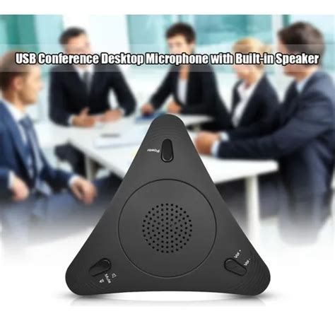 Conference Microphone Usb Desktop Computer Omnidirectional Mercadolibre
