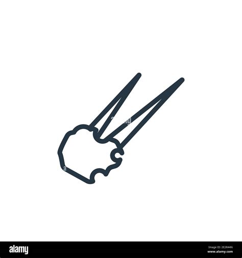 Aerolite Outline Vector Icon Thin Line Black Aerolite Icon Flat Vector Simple Element