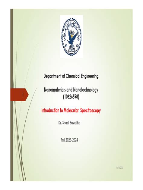 Introduction To Spectros Pdf Spectroscopy Emission Spectrum
