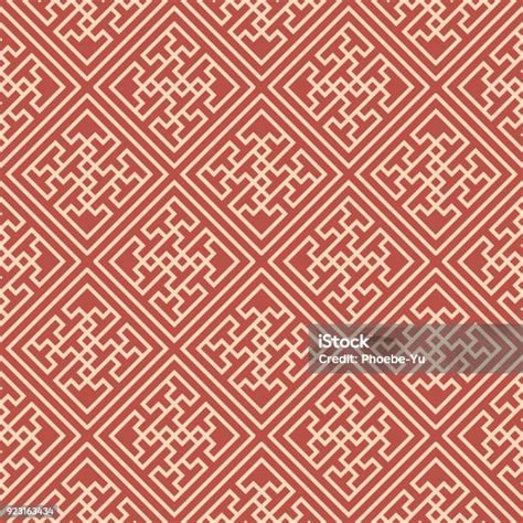 트레이 서 리 프레임 라인 크로스 원활한 배경 동남아 복고풍 원주민 전통 예술 섬유 패턴 나선형 검사 0명에 대한 스톡 벡터 아트 및 기타 이미지 Istock