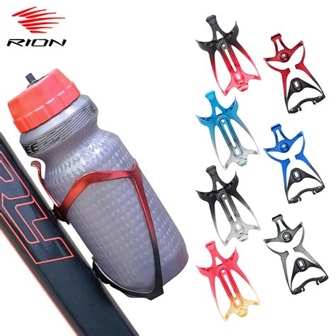 Rion 자전거 병 홀더 자전거 액세서리 산악 자전거 탄소 병 케이지 마운트 Mtb 물병 랙 홀더 사이클링 브래킷