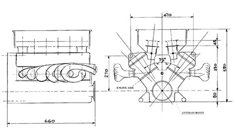 Lay Out Of A Traditional V Engine The Engine Is Connected To The Download Scientific Diagram
