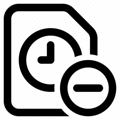 File Remove Document Archive Eliminate Icon Download On Iconfinder