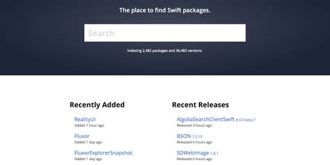 The Swift Package Index Product Information Latest Updates And Reviews 2025 Product Hunt