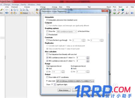 Graphpad如何做标准曲线 设计学院 设计软件教程自学网