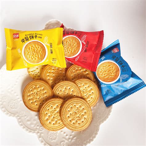嘉士利早餐饼干散装称重1000g约52包代餐下午茶韧性酥脆饼干大份 虎窝淘