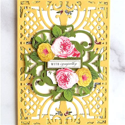 Anna Griffin Beribboned Frame Dies Card Making Lesson