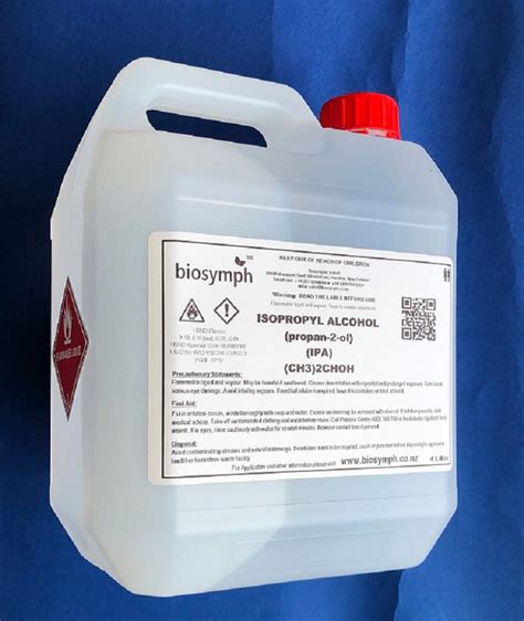 Isopropyl Alcohol Biosymph Ltd