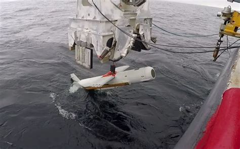 AN AQS C Towed Minehunting Sonar Of The US Navy Completes Testing
