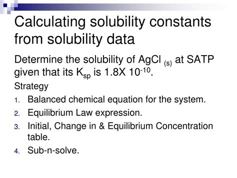 PPT Solubility Equilibrium PowerPoint Presentation Free Download ID 2602304