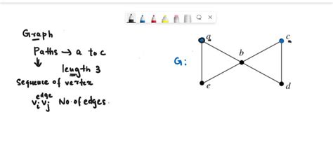 Compute The Number Of Paths Of Length 3 Between Vertices A And C In The