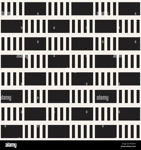 Vector Seamless Zigzag Line Pattern Abstract Stylish Geometric Background Repeating Lattice