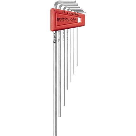 Pb Swiss 7 Pce Hex Key L Wrench Set 0 89mm 4mm For Sale Online Mektronics