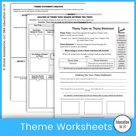 Literary Analysis Worksheets Hunger Games Unit Literary Analysis