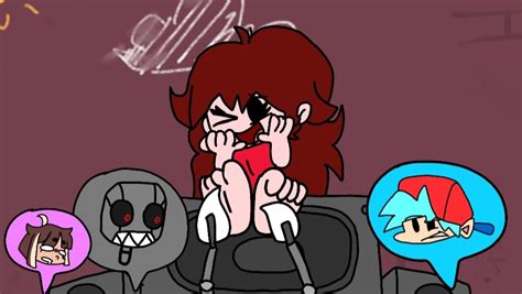 Fnf Gf Gets Feet Tickled By Kb Killerbyte By Miguelzito On Deviantart