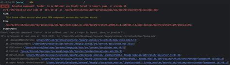 Does Not Work With Astro V And Starlight V Issue Delucis Astro Auto Import
