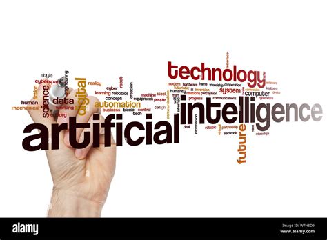 Artificial Intelligence Concept Word Cloud Cut Out Stock Images And Pictures Alamy