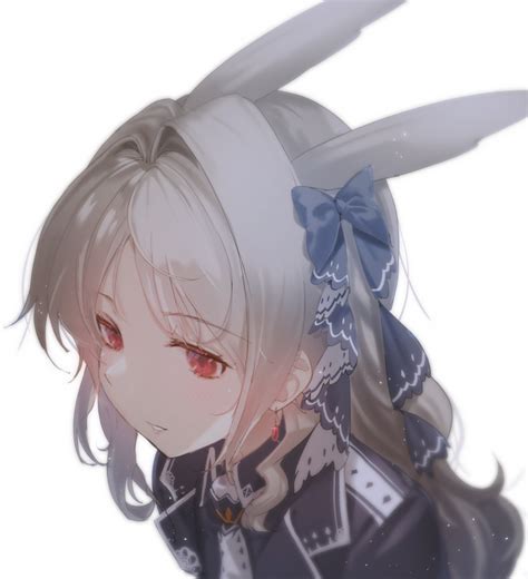 Safebooru 1girl Black Jacket Blonde Hair Blue Bow Blush Bow Collared