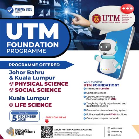 Space Utm Applications For The Utm Foundation Programme Facebook
