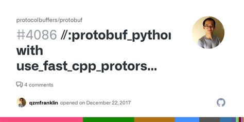 protobuf python with use fast cpp protors does not compile with