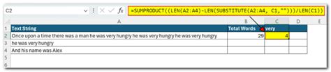 How To Count Words In Excel Cells How To Count Words In Excel Cells