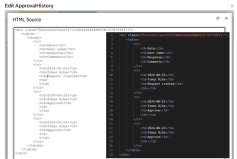 How To Add Row To Sharepoint Item Html Table Power Automate
