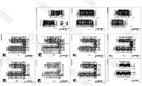 住宅楼设计cad图纸装饰装修素材免费下载图片编号4877667 六图网