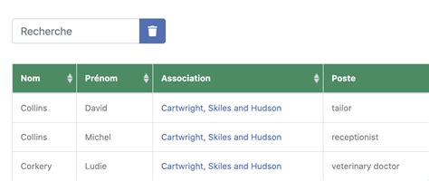 Ruby On Rails Bootstrap Table Options Filter And Search Stack Overflow
