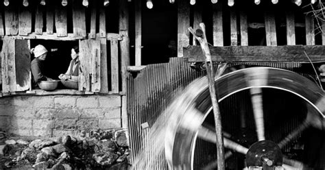 사진의 기억 돌고 도는 물레방아의 추억