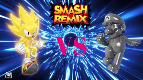 Metal Mario Vs Super Sonic