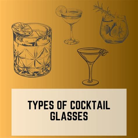 15 Types Of Cocktail Glasses Explained Aged And Charred