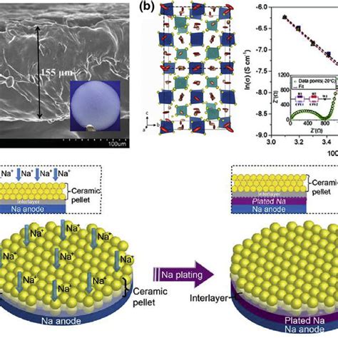 A Sem Image Showing The Morphology Of The Sei Layer Formed On Graphite