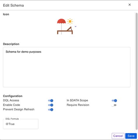 Schema Management Hcl Domino Rest Api Documentation