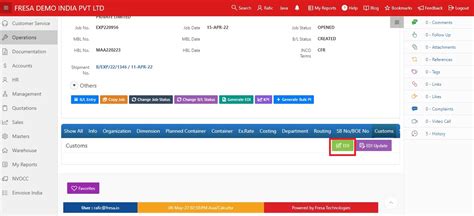 How To Add Rotation Number While Generating Edi In Fresa App