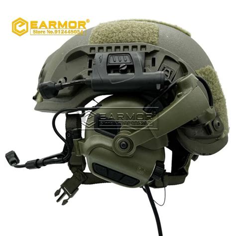Earmor M32{x} Mod4 Tactical Headset Electronic Noise Reduction Amplifying Pickup Communication