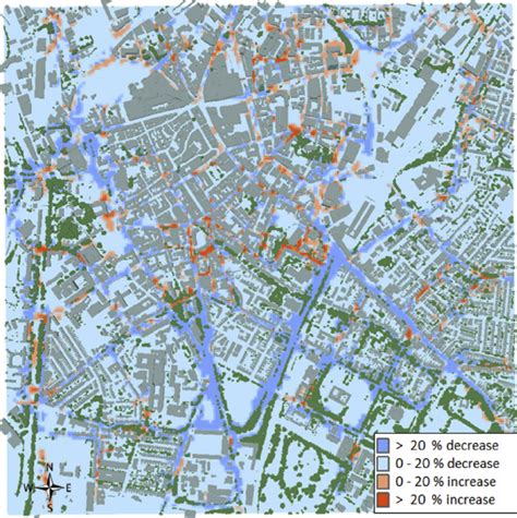 Modelling Output Of The Normalised Scalar Concentration Difference D C