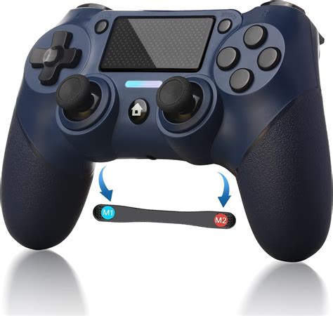 Jusubb Replacement For Ps4 Controller Programmable Function With 6 Axis Gyro Sensor