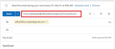 Save Emails In Shared Mailbox Sent Items Folder
