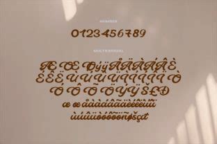 Nocarine Script Font By TempCraft Creative Fabrica